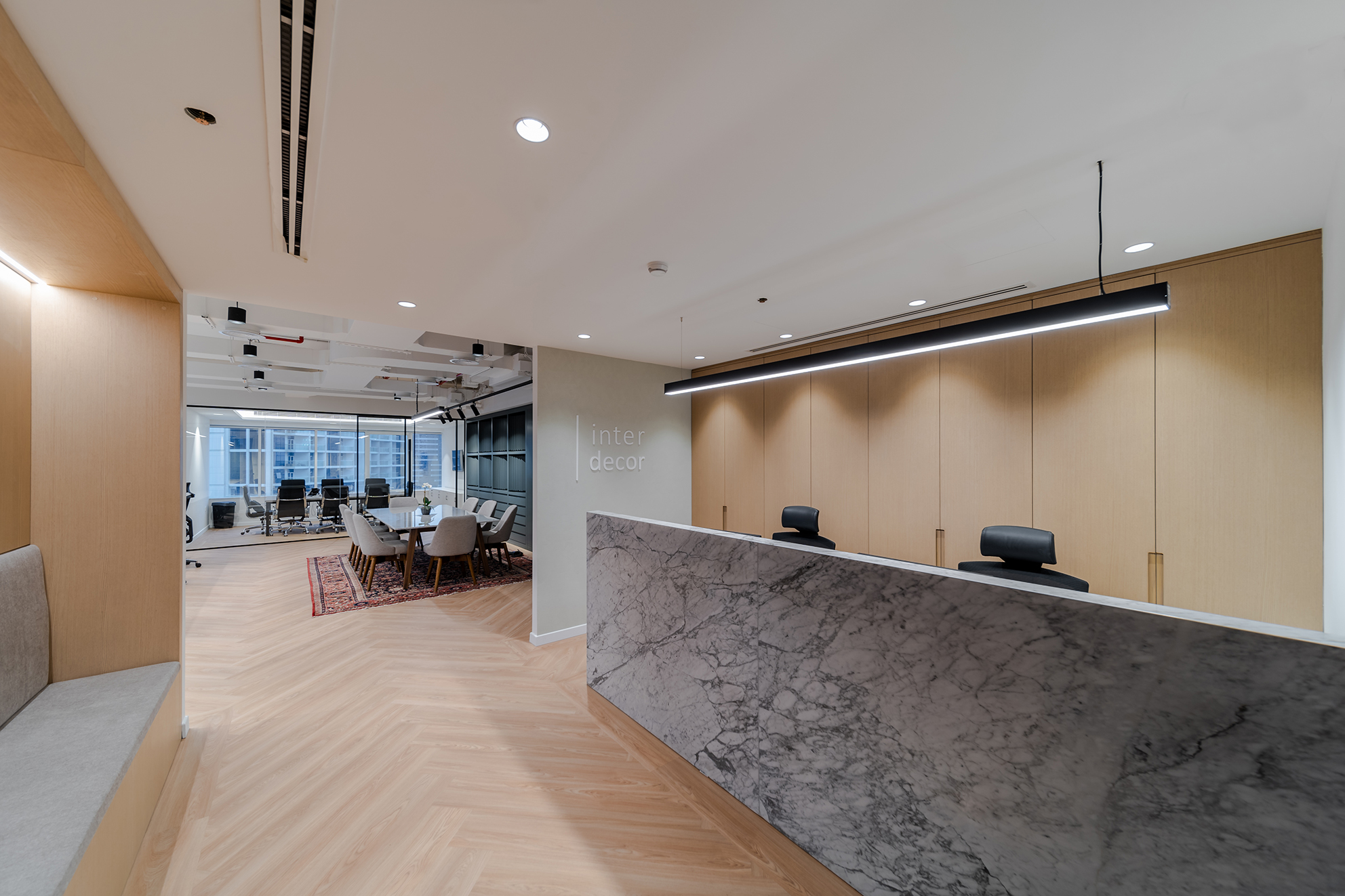 Commercial Flooring Dubai | Office Flooring Designs in UAE | Inter Decor